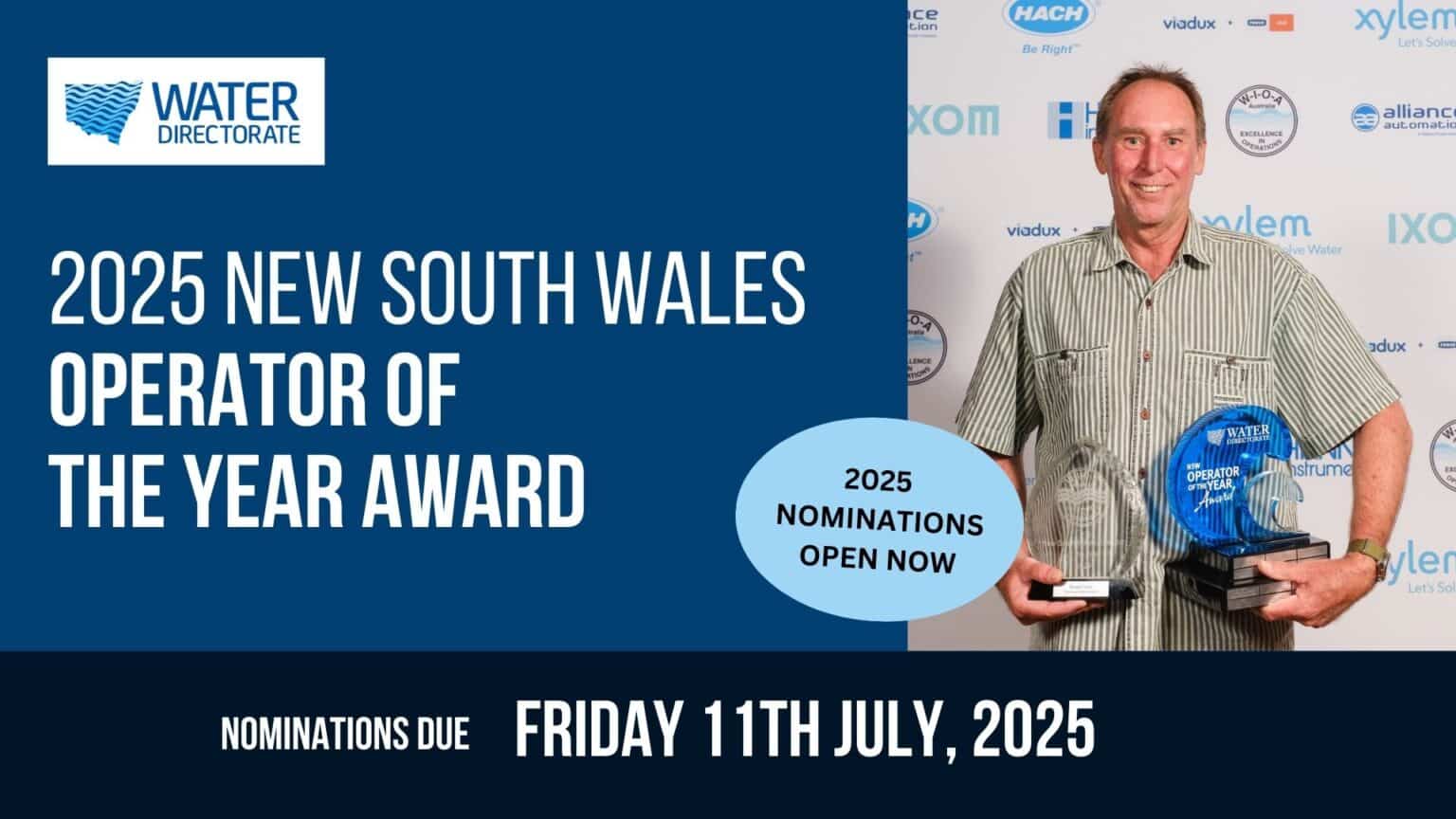 2025 NSW Operator of the Year | Nominations due - WIOA