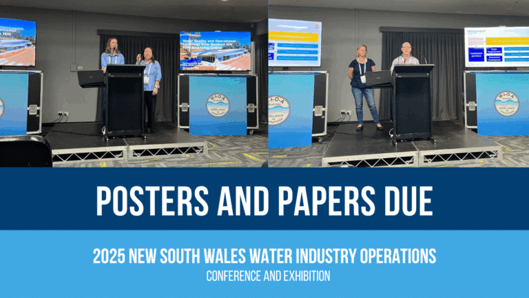 Papers and Posters due | 2025 NSW Water Industry Operations Conference - WIOA